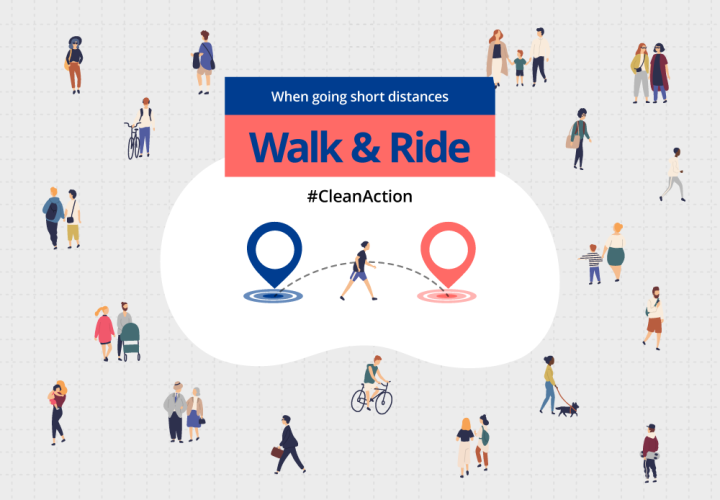 "Walk & Ride" Challenge for the Earth - The Intl. WeLoveU Foundation