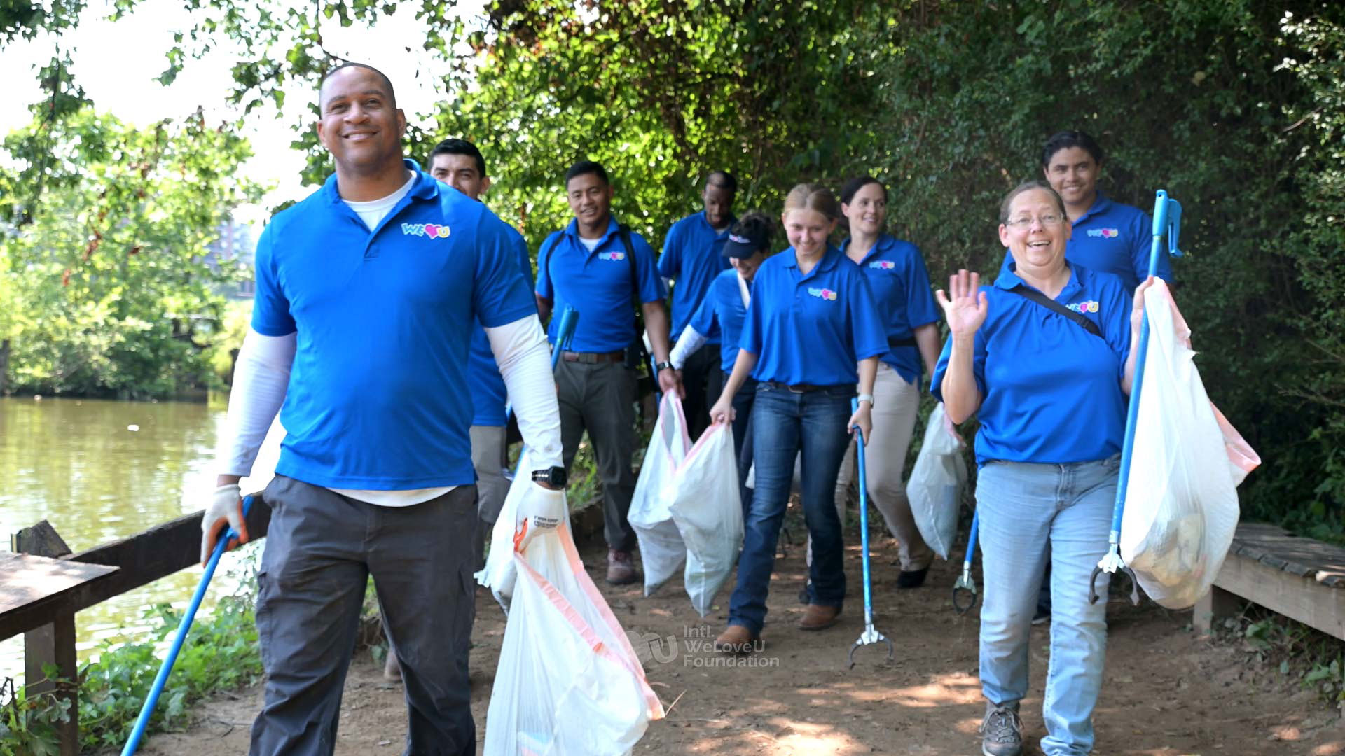 Worldwide Clean WORLD Movement 2024 - The Intl. WeLoveU Foundation