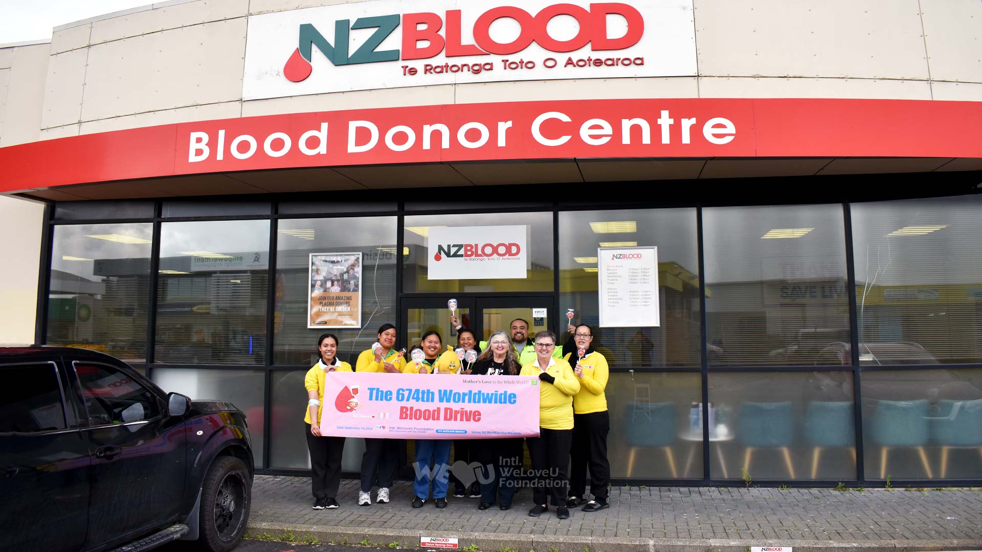 Blood Drives Delivering Hope for Tomorrow - The Intl. WeLoveU Foundation