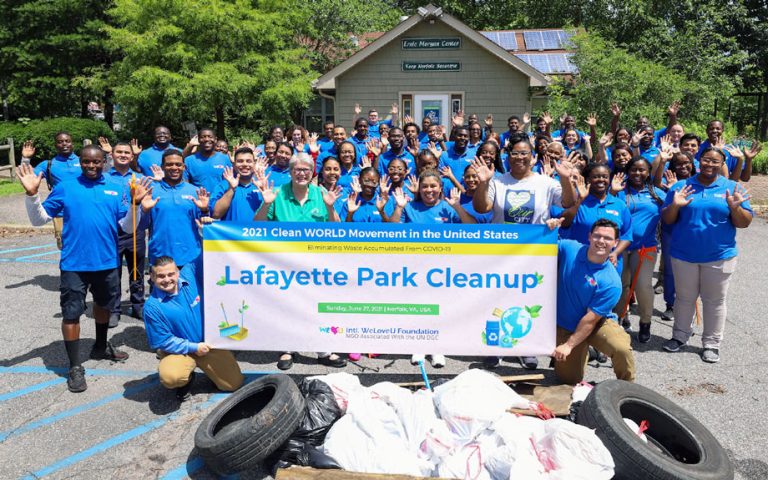 Carrying Out Clean WORLD Movement 2021 in the U.S. While Participating ...