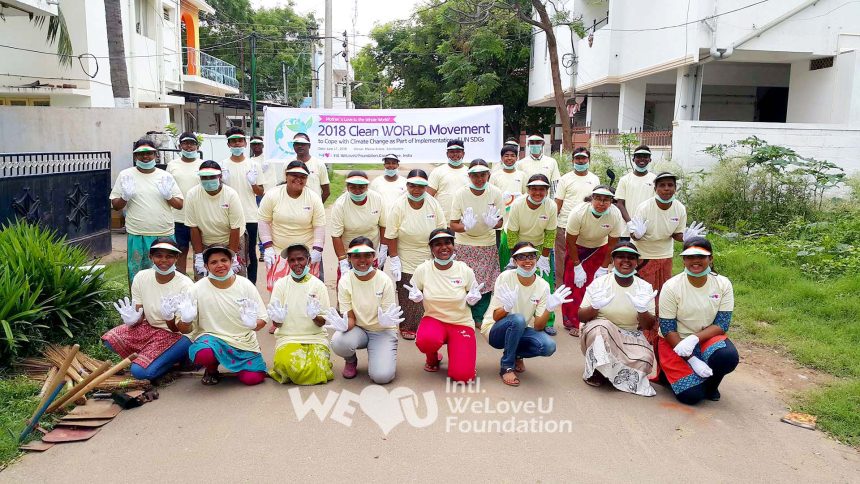 Clean World Movement in Tamil Nadu, India A happy life begins with a ...