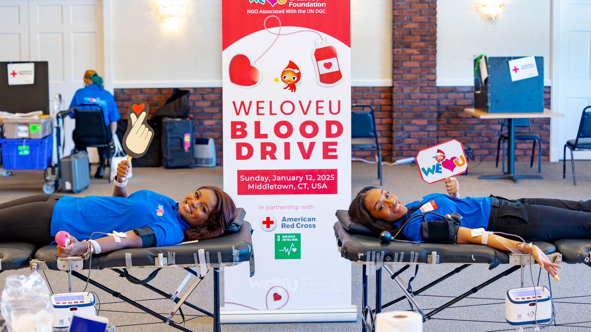 2025 Worldwide Blood Drive - The Intl. WeLoveU Foundation