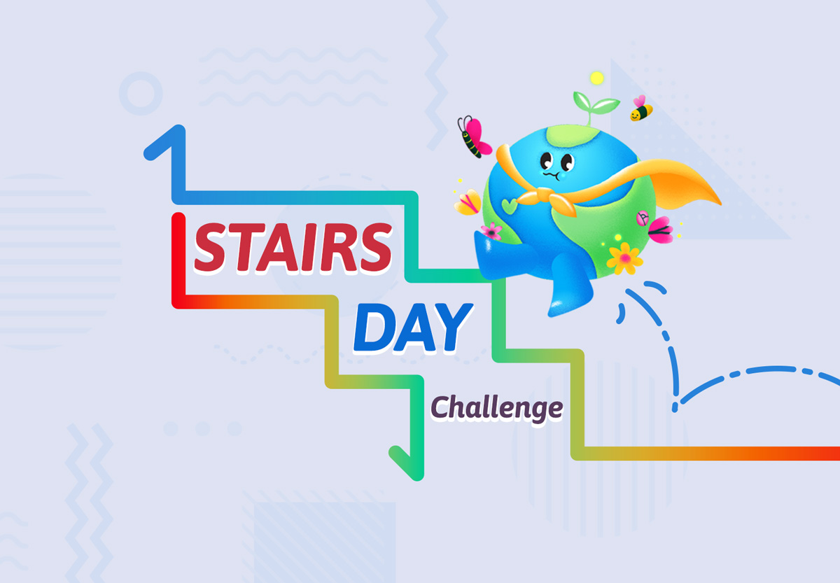 Stairs Day Challenge - The Intl. WeLoveU Foundation